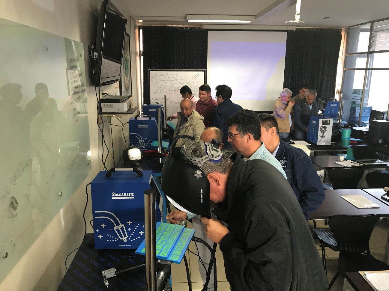 Colombian welding instructors get a first hand look at training with ...
